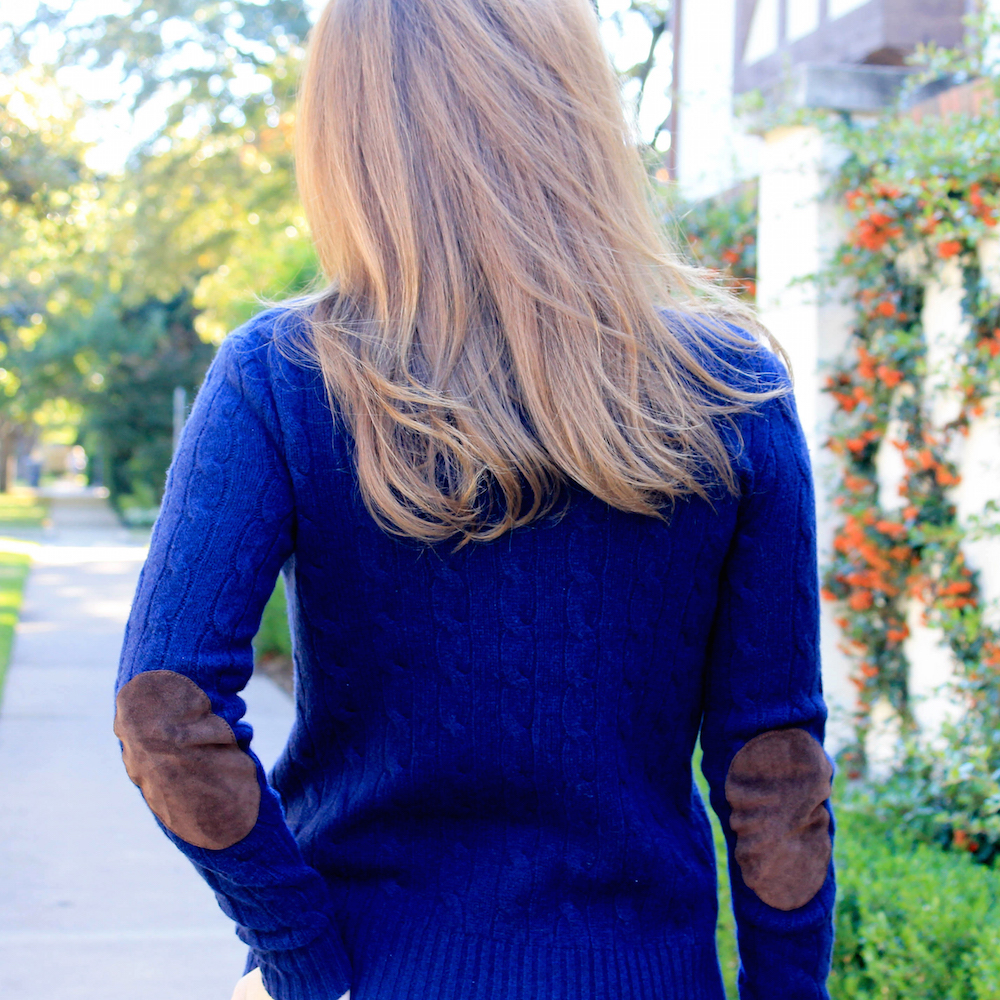 Ralph Lauren Womens Sweater With Elbow Patches at Darla Adkins blog
