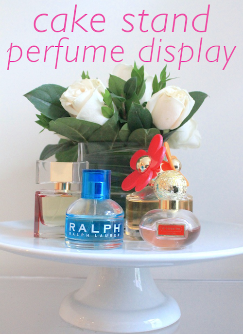 CAKE STAND PERFUME DISPLAY | Design Darling