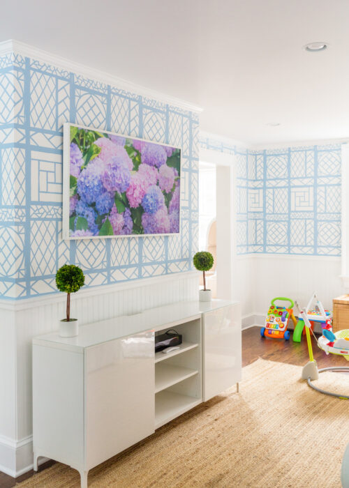 OUR PLAYROOM WALLPAPER | Design Darling