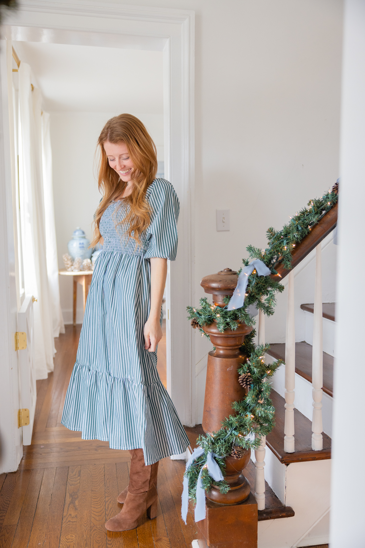 A SMOCKED DRESS YOU CAN WEAR IN WINTER | Design Darling