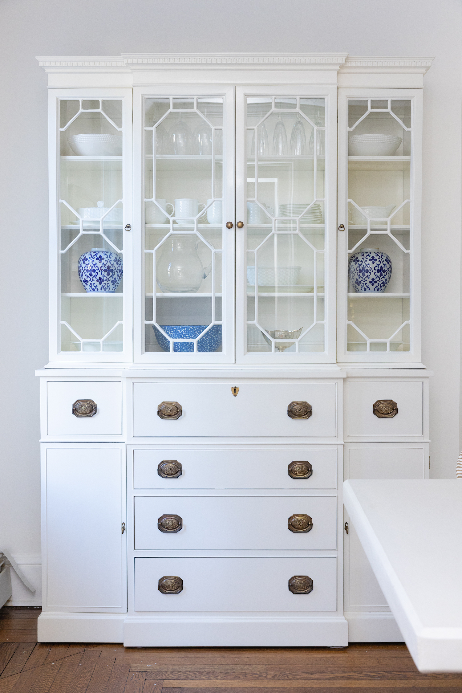 PAINTED CHINA CABINET MAKEOVER BEFORE AND AFTER | Design Darling