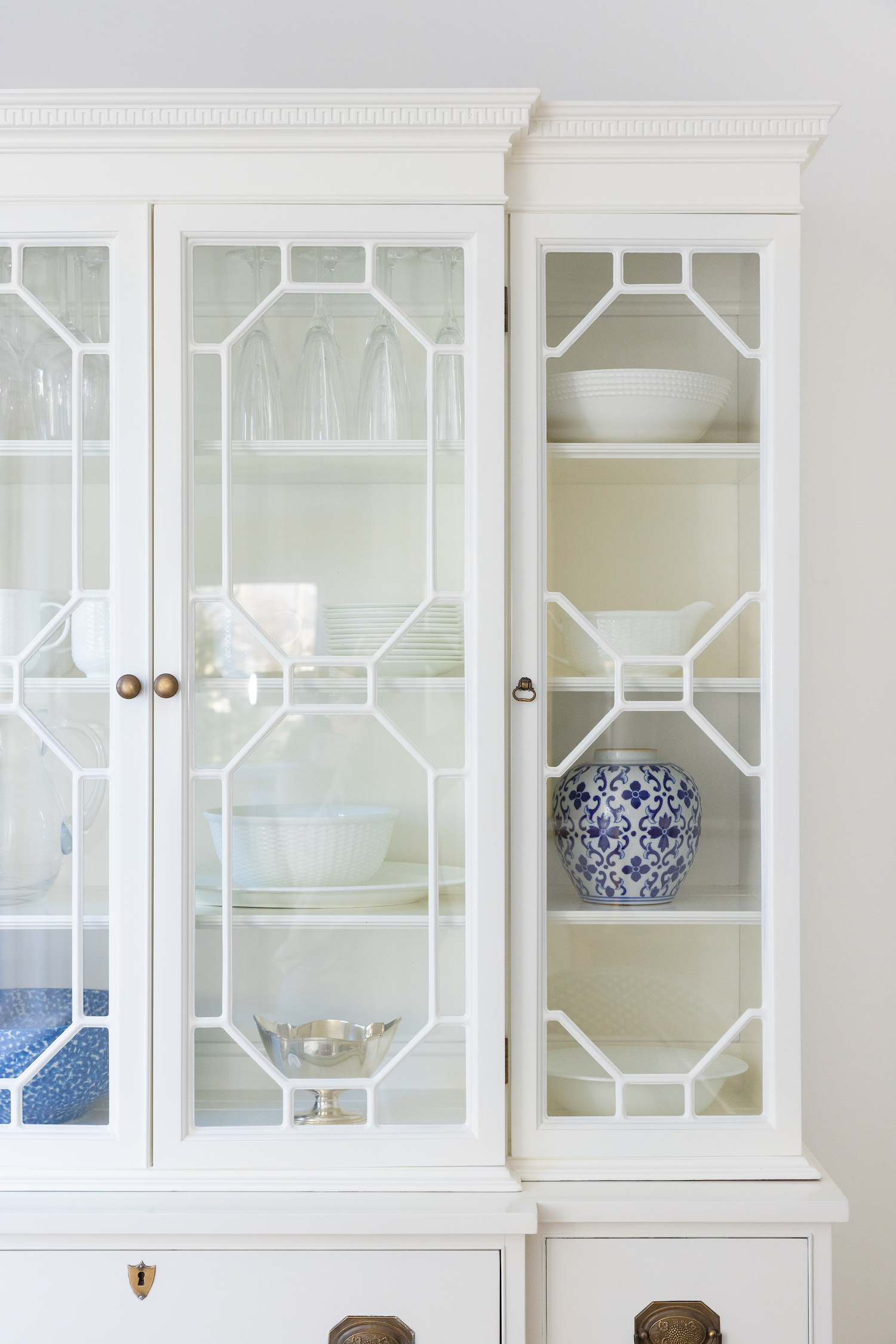 PAINTED CHINA CABINET MAKEOVER BEFORE AND AFTER | Design Darling