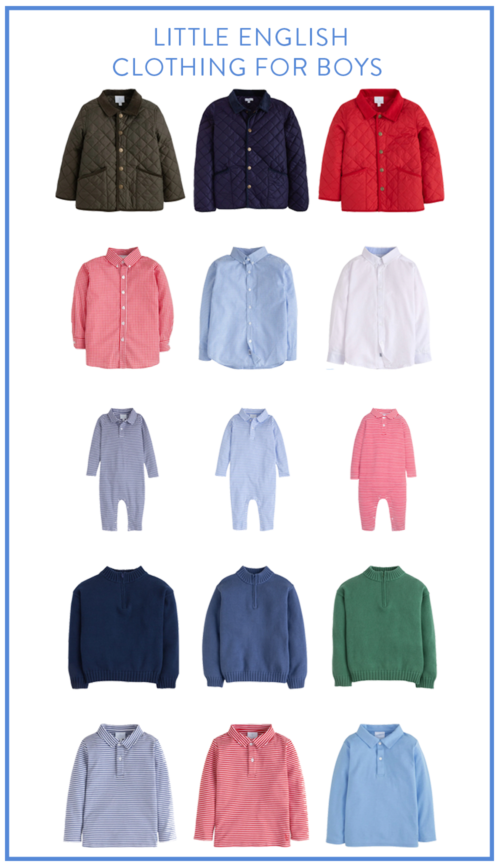 MY FAVORITE LITTLE ENGLISH CLOTHING FOR BOYS AND GIRLS | Design Darling
